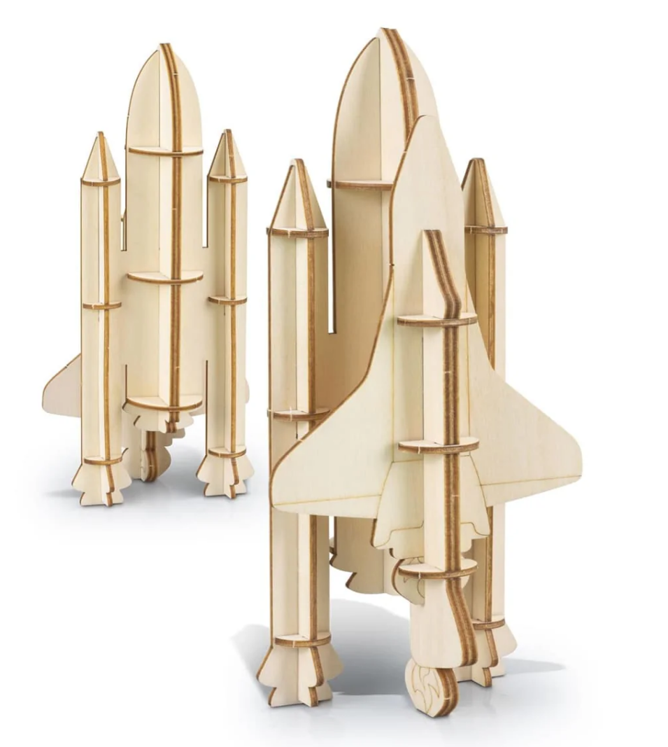 Rocket Ship Wooden Model - ON SALE! — Powerhouse Shop